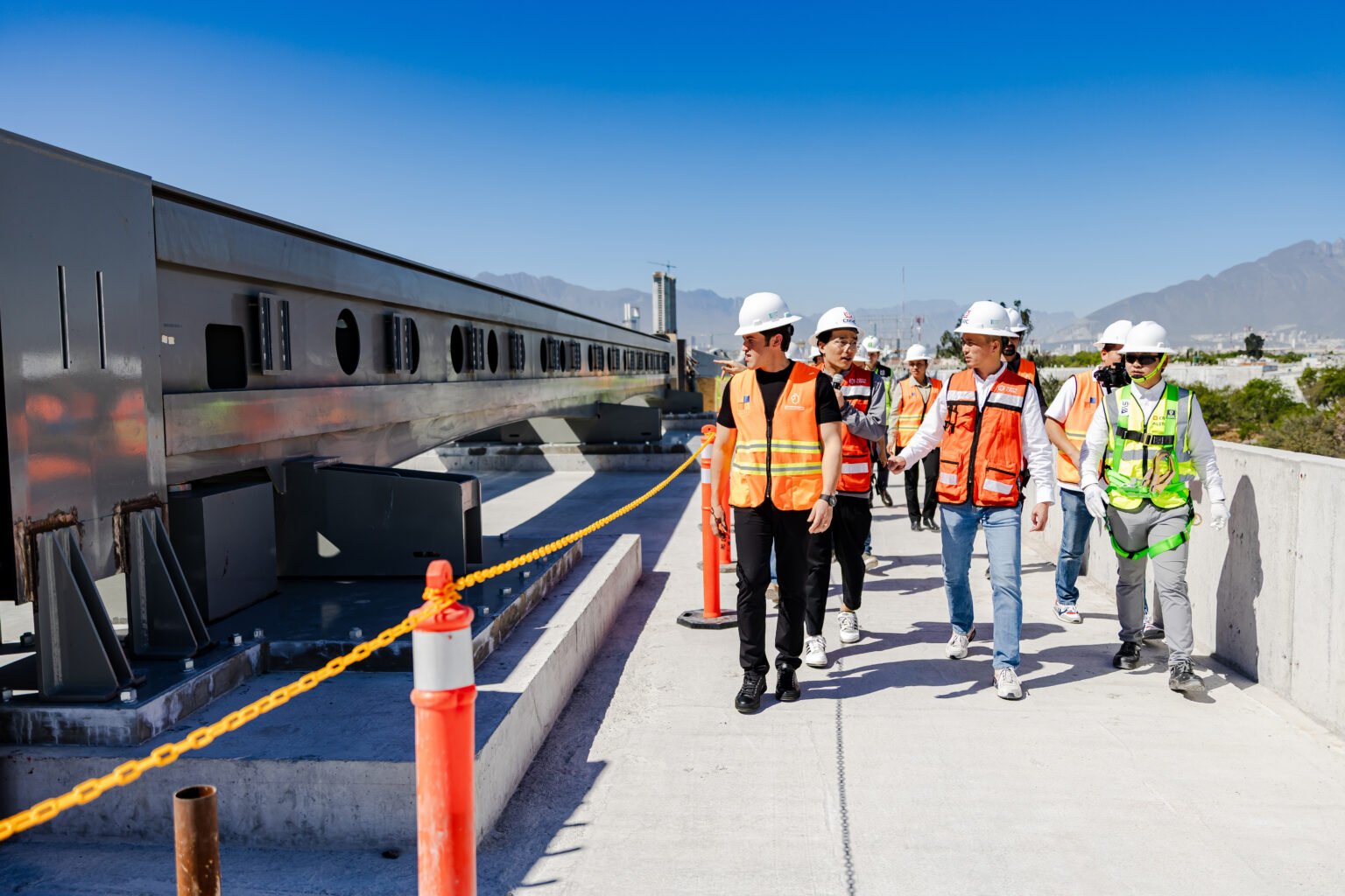 Supervisan avances de las Líneas 4 y 6 del Metro